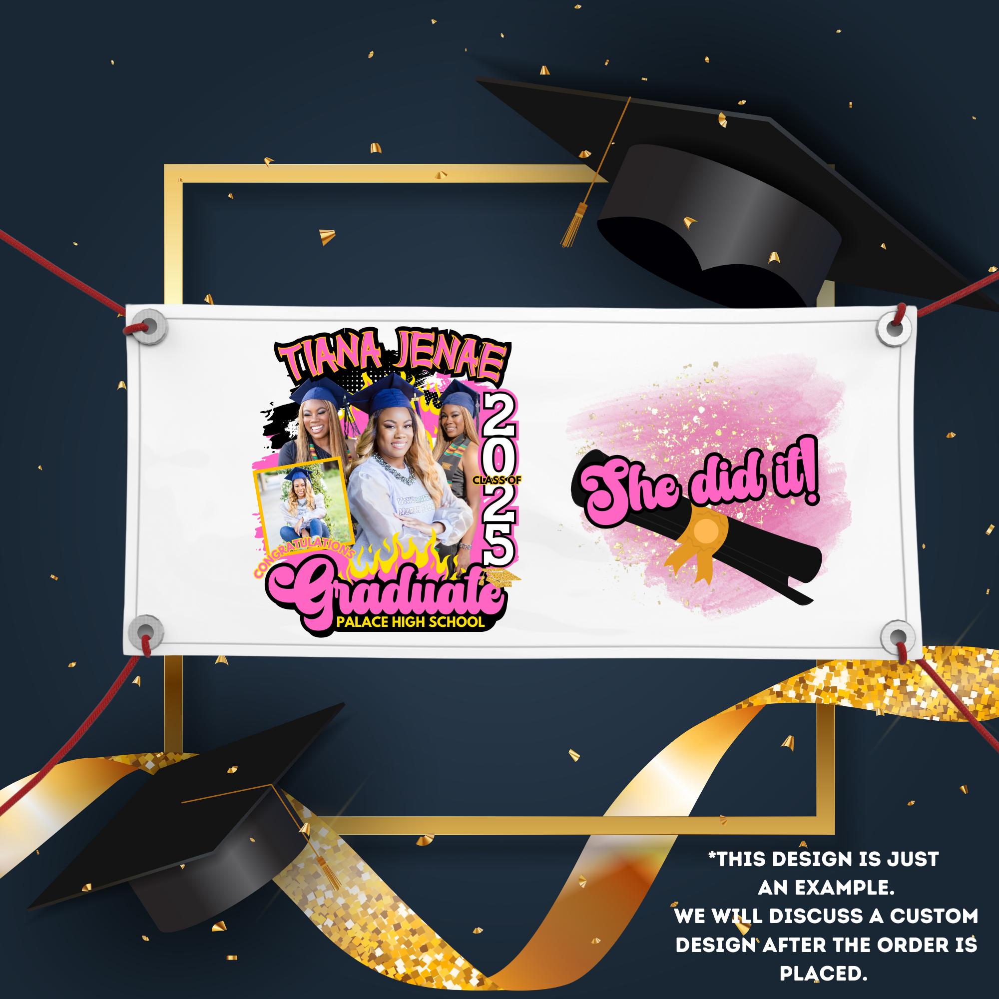 2025 Custom Graduation Banners
